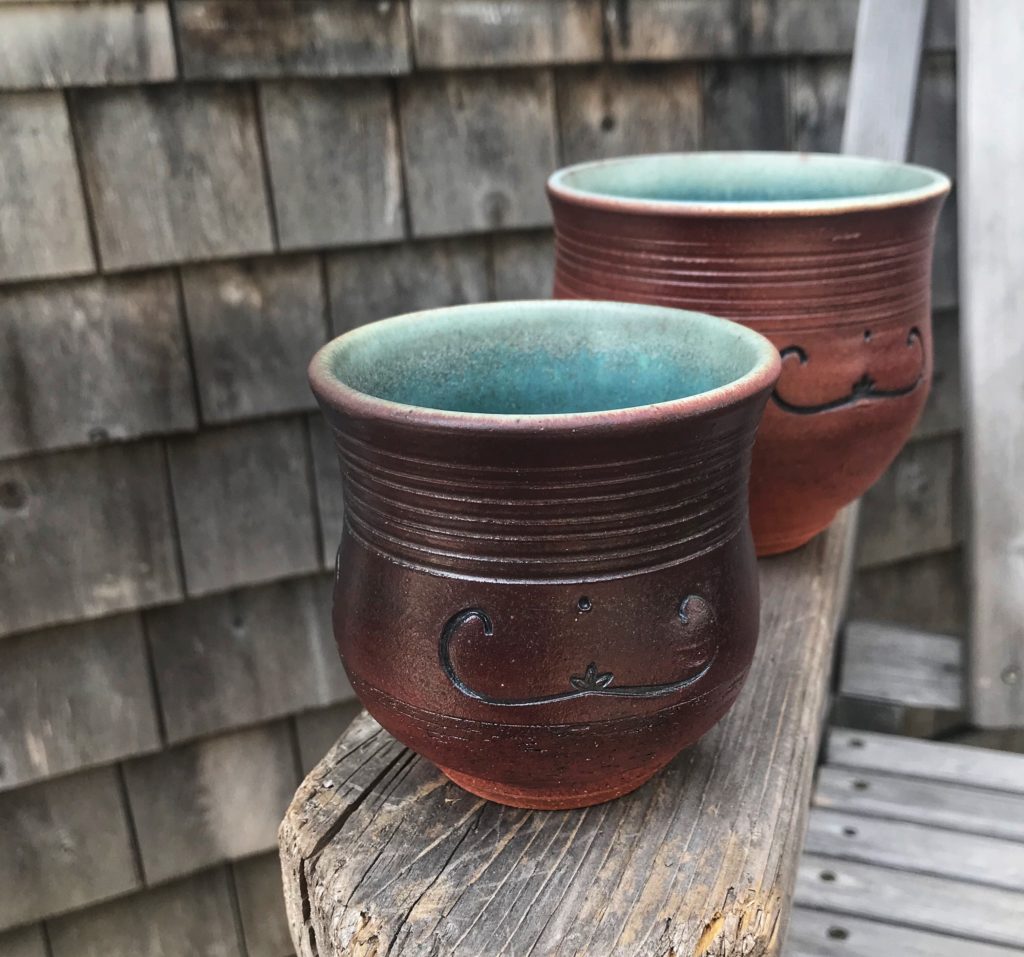 Wabanaki Tea bowls – Morning Sun Pottery